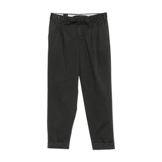 Pantaloni Torino Chino-Hose mit Umschlag und B&uuml;gelfalte - - Trousers - Herren - Grau - XL