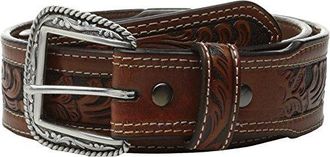 Ariat Straight Oak Taper Ceinture, Peau, 40 Homme