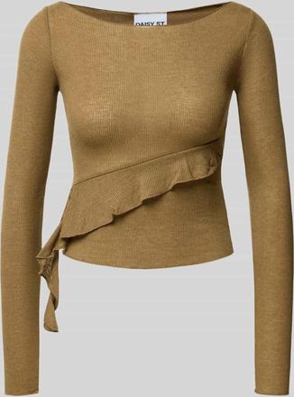 Daisy Street Cropped Longsleeve mit Volant