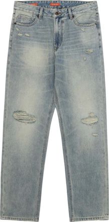 Gianni Lupo Homme, Jeans, Bleu, Taille: W34 Alex Jeans droits