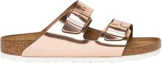 Birkenstock Arizona Soft Footbed Narrow Fit - Femme - Chaussures - Rose - Taille: 36 EU