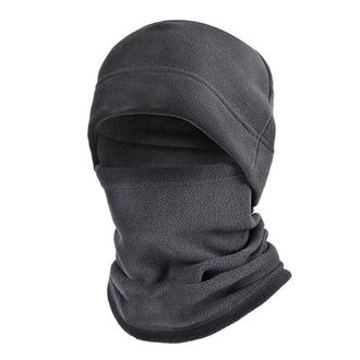 Generic Bonnet dhiver en polaire chaude coupe-vent pour le ski, &eacute;charpe, cache-cou, couvre-t&ecirc;te, isolation thermique, confort par temps froid, gris