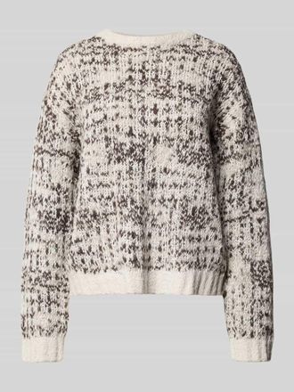 Selected Relaxed Fit Strickpullover aus Baumwoll-Woll-Mix Modell LINDSAY
