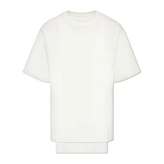 Maison Margiela Doppellagiges T-Shirt - - Tops - Herren - Wei&szlig; - XL