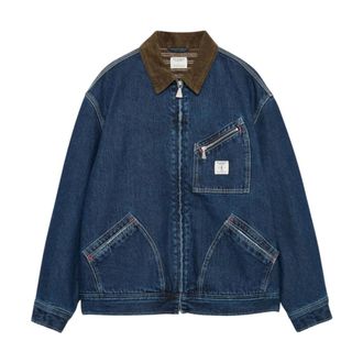 Roy Rogers Denim Work Jacket - - Jackets - Herren - Blau - M