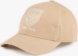 Eden Park Casquette &agrave; broderie &eacute;cusson en twill de coton
