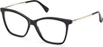 Max Mara MM5235 001 Lunettes pour femme Noir brillant 53/14/145