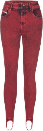 Diesel Skinny Jeans - - Jeans - Damen - Rot - W26 L32