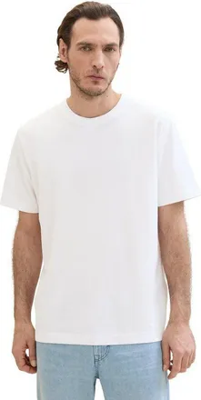 Tom Tailor T-Shirt mit Pique Struktur