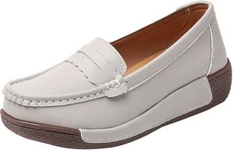 Generic Chaussures souples respirantes tiss&eacute;es pour femme - Chaussures de marche semi-d&eacute;contract&eacute;es pour homme, gris, 39.5 EU