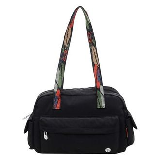 Generic Sacs de rangement tendance en nylon de grande capacit&eacute;, sacs &agrave; main d&eacute;contract&eacute;s avec poign&eacute;e sur le dessus, pour femmes, filles, travail, shopping, v