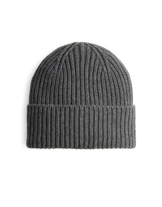 someday Damen Mütze | BEKY SOFT Strickmütze mit Wolle ashy grey melange, 0