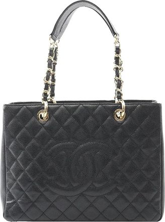 Chanel 2012-2013 Caviar Grand Shopping tote bag - Schwarz