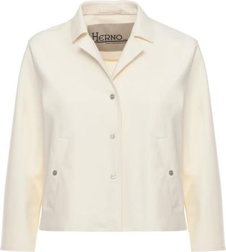 Herno Femme, Vestes, Blanc, Taille: 40 FR Veste crois&eacute;e