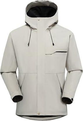 Generic Vestes d&eacute;contract&eacute;es &agrave; capuche pour femmes, coupe-vent, l&eacute;g&egrave;res, pour toutes les saisons, manteau basique confortable et &eacute;l&eacute;gant 2026, kaki, XXL