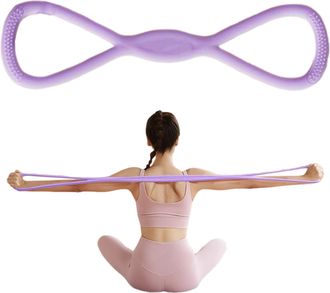 Generic Fitnessb&auml;nder | Widerstandsb&auml;nder in Form von 8 | Brustdehner f&uuml;r Arme Stretching f&uuml;r Yoga Gym Pilates Zuhause B&uuml;ro