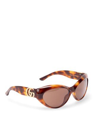 Gucci Lunettes De Soleil - Marron