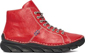 Rieker Schn&uuml;rschuhe Rieker CEO-55020-33 Rot