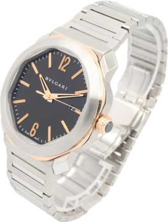 Bulgari Montre doccasion - Homme - Pre-owned - Noir - Taille: ONE Size