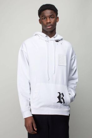 Raf Simons Destroyed Regular fit Hoodie with R print