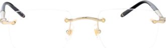 Montblanc Square Eyeglasses - - Accessories - unisex - Gelb - 54 MM
