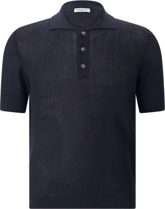 Phil Petter Homme, Tops, Bleu, Taille: L Polo Chemises