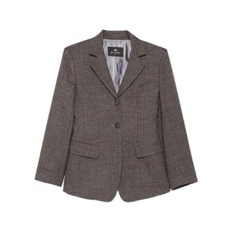 Etro 99Tt21B Wrca0133 Blazer - - Jackets - Damen - Grau - S