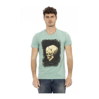 Trussardi Kurzarm Rundhals T-Shirt - - Tops - Herren - Gr&uuml;n - 2XL
