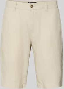 Marc O'Polo Regular Fit Shorts aus reinem Leinen Modell RESO JOGGER