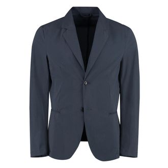 THE (ALPHABET) Einreihiger Zwei-Knopf-Blazer - - Jackets - Herren - Grau - L