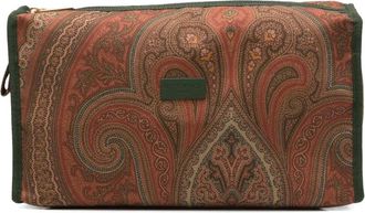 Etro trousse de toilette à imprimé cachemire - Rouge