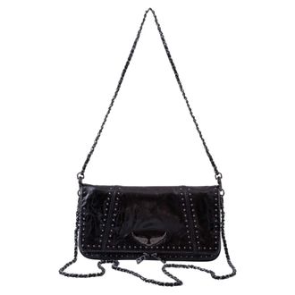 Zadig&Voltaire Femme, Sacs, Noir, Taille: ONE Size Rock Vintage Patent Studs