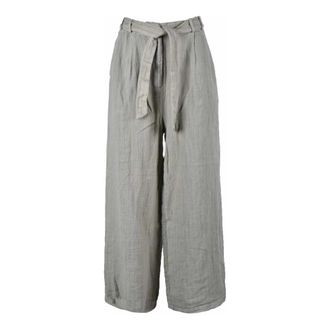 Mes Demoiselles... Leinenhose - - Trousers - Damen - Grau - L