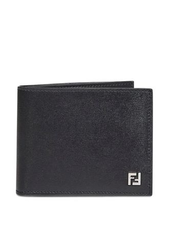Fendi portefeuille &agrave; design carr&eacute; - Noir