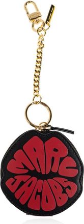 Marc Jacobs Femme, Sacs, Noir, Taille: ONE Size Porte-cl&eacute;s en cuir