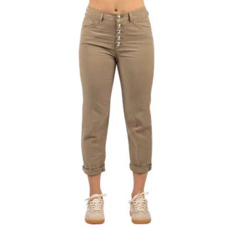 Dondup Koons Cropped Jeans - - Trousers - Damen - Braun - W30