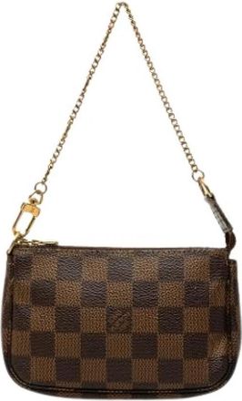 Louis Vuitton Pre-owned Mini Pochette Accessoires - - Pre-owned - Damen - Braun - ONE SIZE