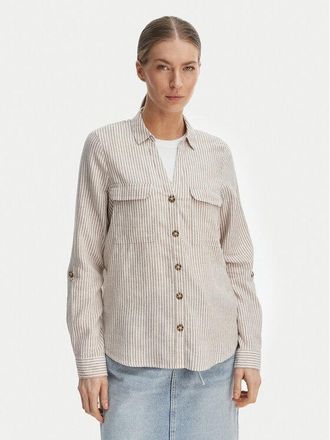 Vero Moda Hemd Linn 10308407 Wei&szlig; Regular Fit