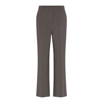 Bruuns Bazaar Straight Hosen - - Trousers - Damen - Grau - W34