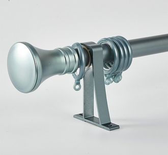 Generic Gardinenstange Raumteiler Mit Dekorativen Endst&uuml;cken Und Wandhalterung 70-600cm F&uuml;r &Ouml;senvorh&auml;nge Schwere Dekorative Vorhangstange F&uuml;r Fenster Und T&uuml;re