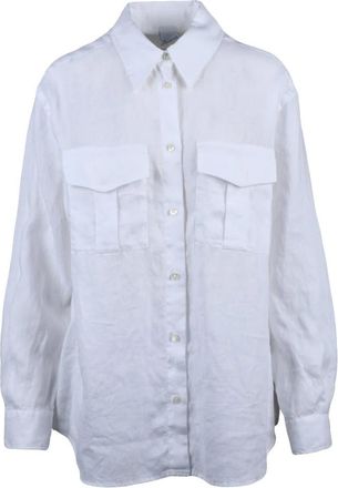 Aspesi Femme, Blouses et Chemises, Blanc, Taille: 38 FR Chemises