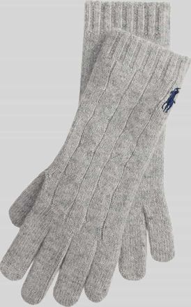 Polo Ralph Lauren Handschuhe aus Woll-Mix mit Logo-Stitching