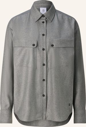 Bogner Schurwoll-Hemdbluse Robyn grau