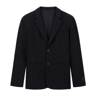A|X Armani Exchange Einreihiger Zweiknopf-Blazer - - Jackets - Herren - Schwarzk - 3XS