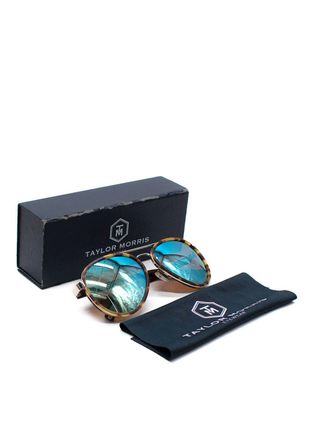 Taylor Morris Tortoiseshell Polarised Aviator Sunglasses Size M