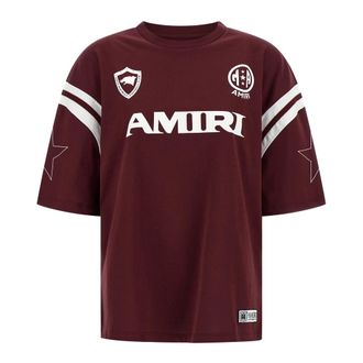 Amiri Femme, Tops, Rouge, Taille: 38 FR Sport Tee