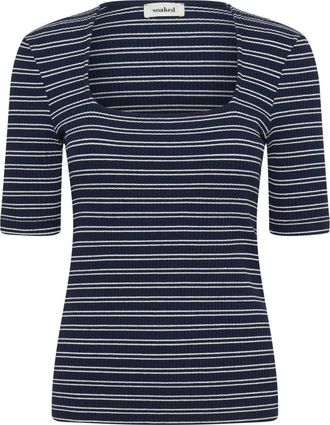 Soaked In Luxury Femme, Tops, Multicolore, Taille: 42 FR Striped T-Shirt