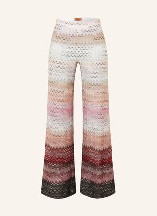 Missoni Hose Mit Glitzergarn rosa