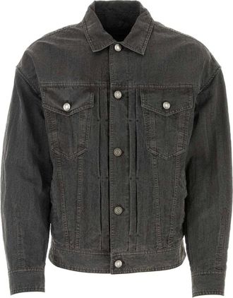 Juun.J Homme, Vestes, Gris, Taille: M Veste en nylon