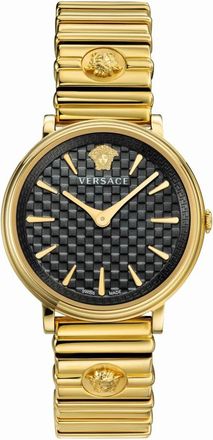 Versace V Circle 38 mm Medusa Ve8101519 - - Accessories - Damen - Gelb - ONE SIZE